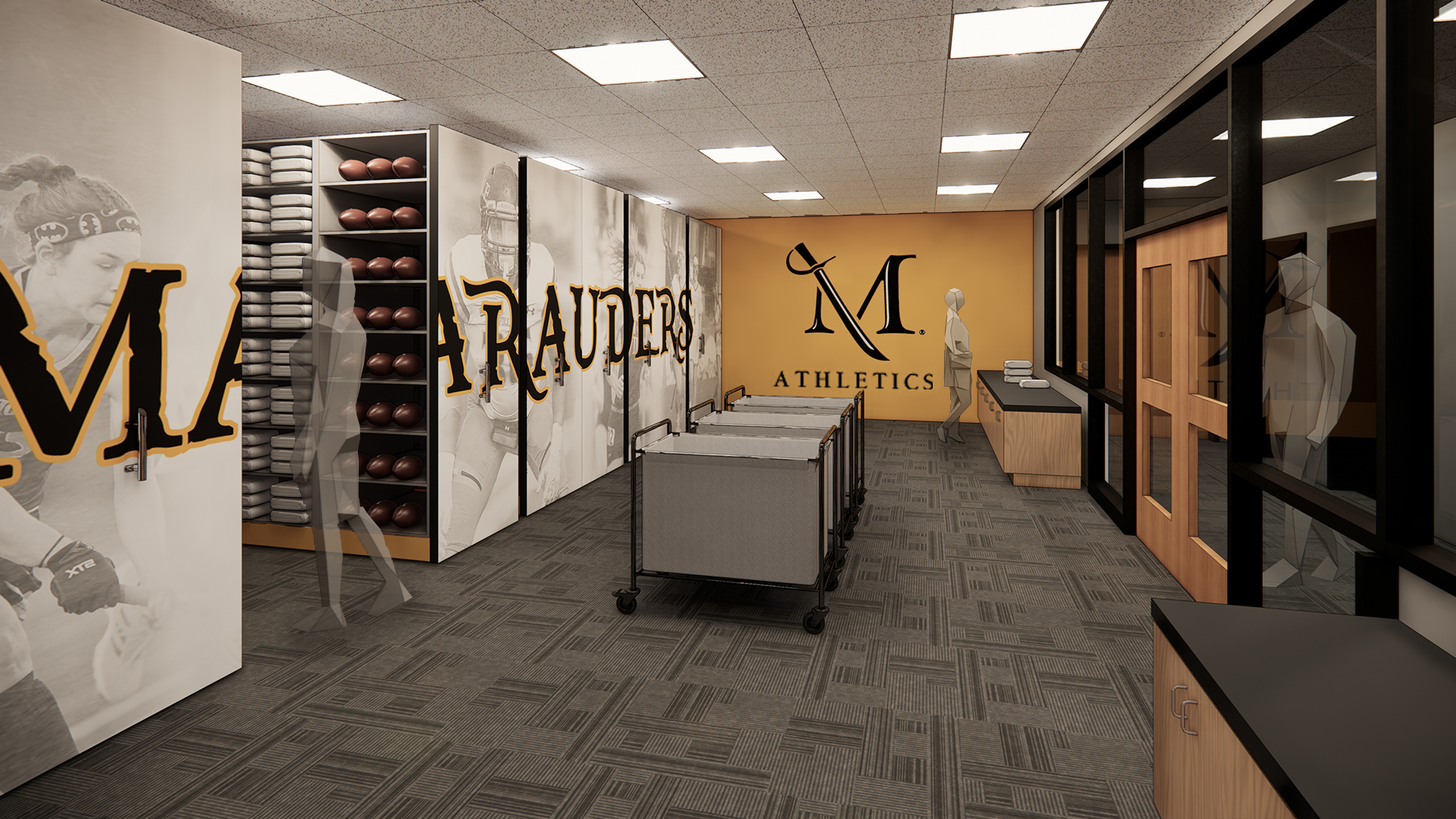 Morgan Athletic Complex Locker Rooms