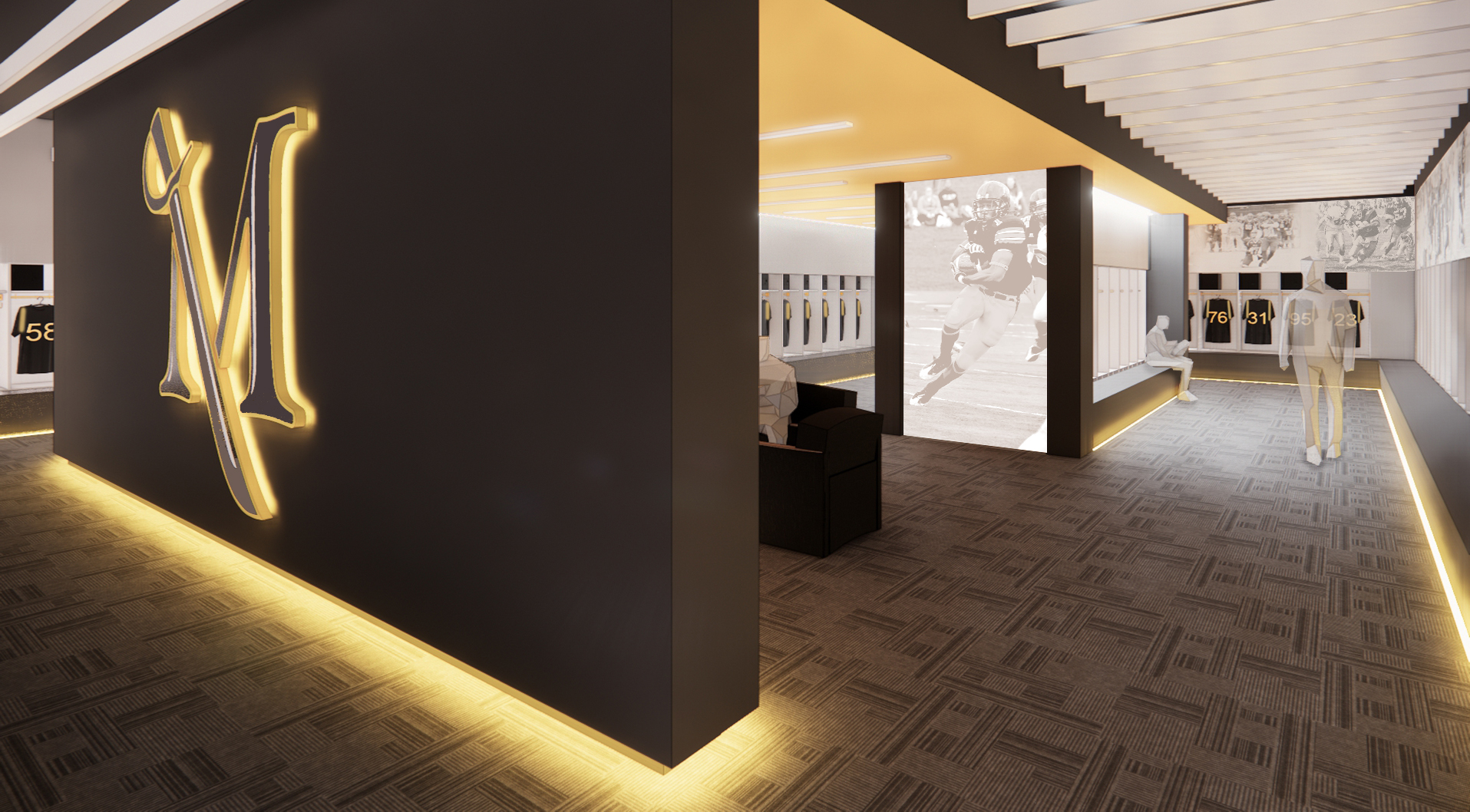 Morgan Athletic Complex Locker Rooms