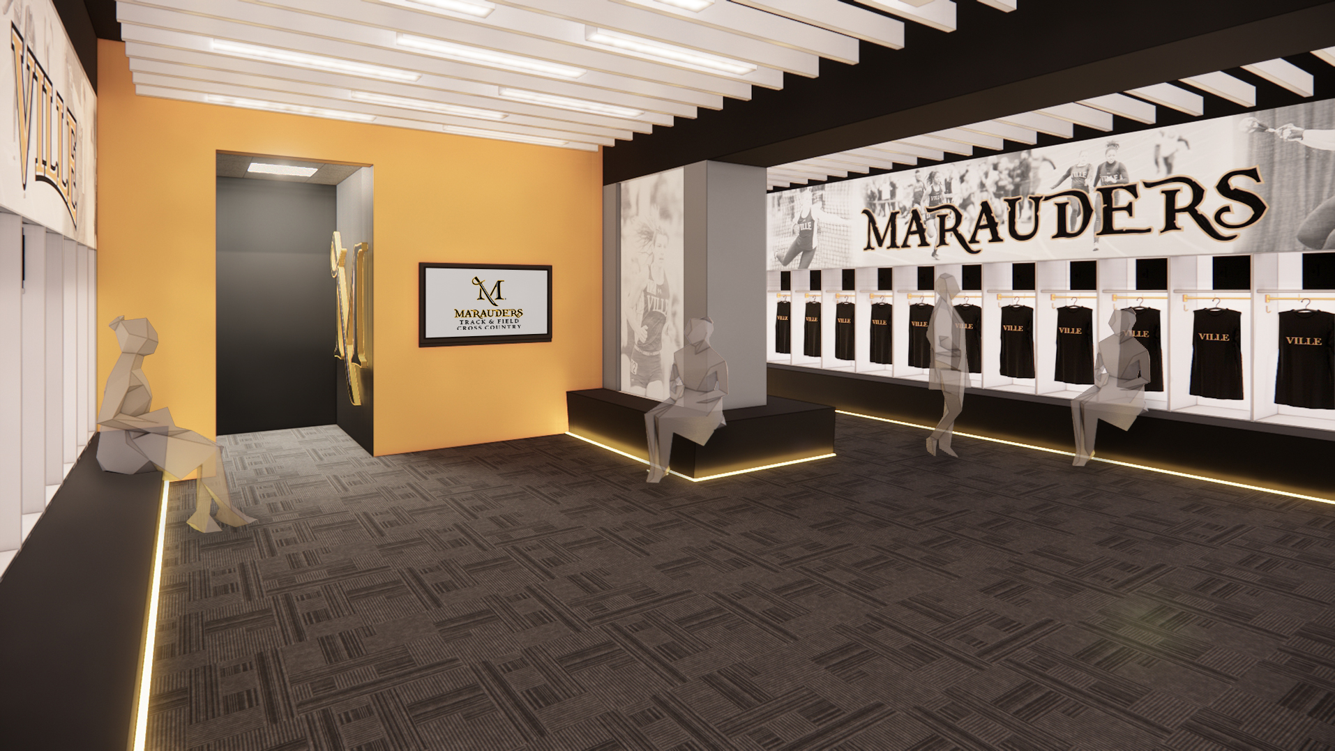 Morgan Athletic Complex Locker Rooms